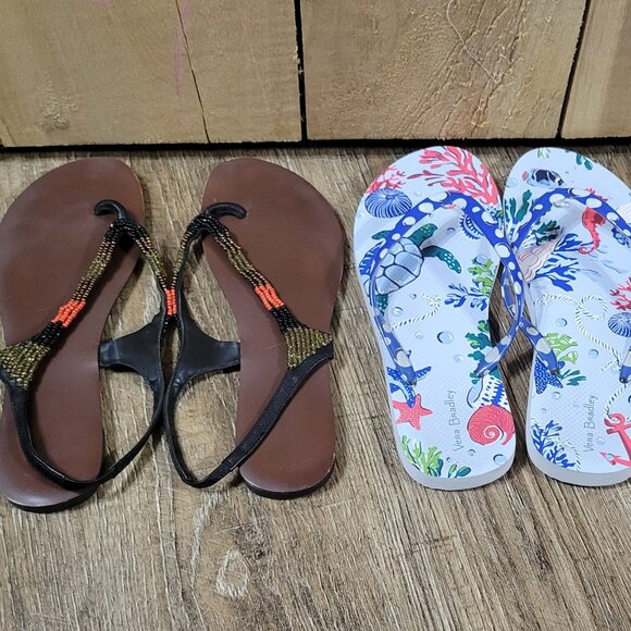 vera bradley/target | Shoes | Vera Bradley New Target Womans Sandals ...